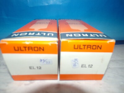 EL12 ULTRON # MATCHED PAIR # NOS NIB (5132) | eBay.de