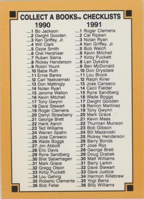 1990 CMC Collect-A-Books - Checklist for sale online | eBay