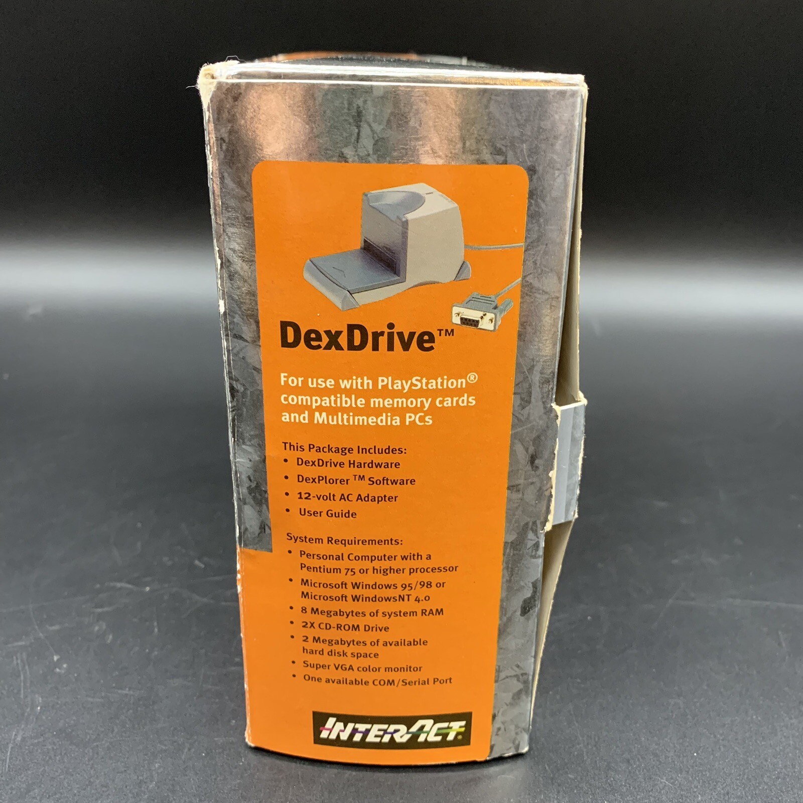 InterAct DexDrive PlayStation 1 to PC Memory Card Game Save Transfer Sv ...