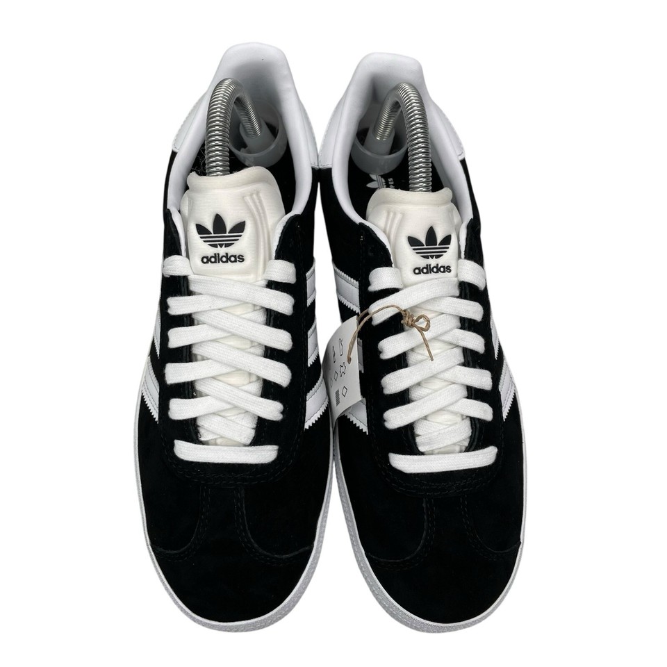 Adidas Gazelle Adv Core Black Cloud White Suede Shoes FX6563 Men's Sz 5 ...