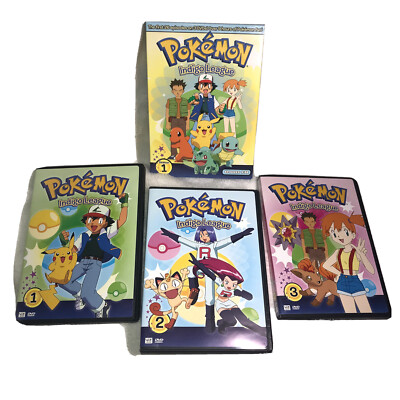 Pokémon Indigo League DVD Collator's Box Set 26 episodes Dubbed ...