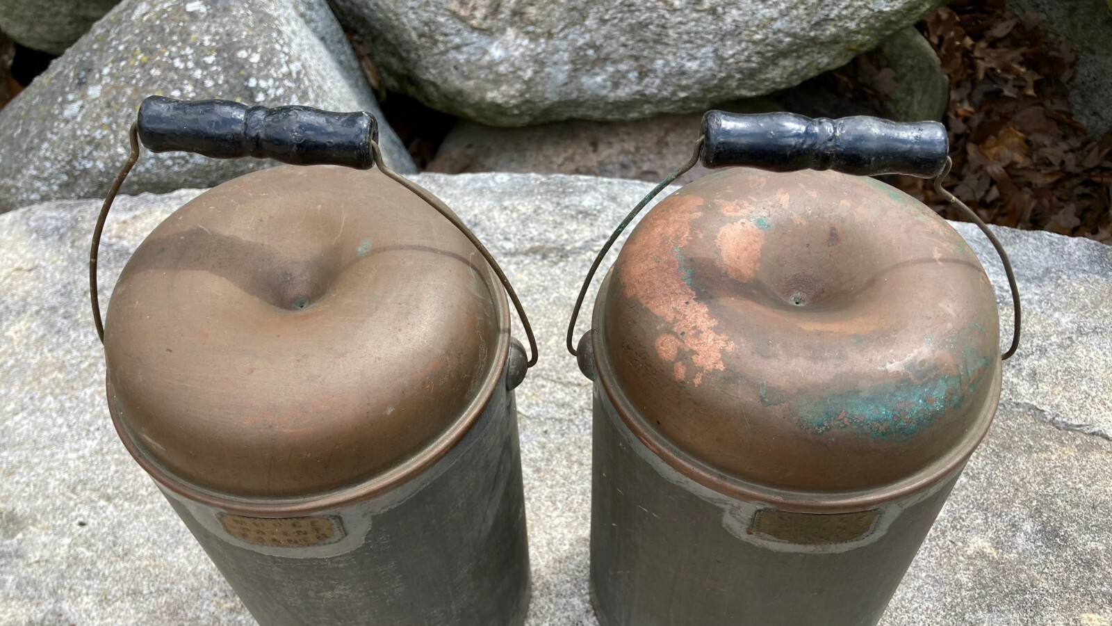 Vintage / Antique Copper Top Mudge Patent Canner John Gaumer Co PA ...