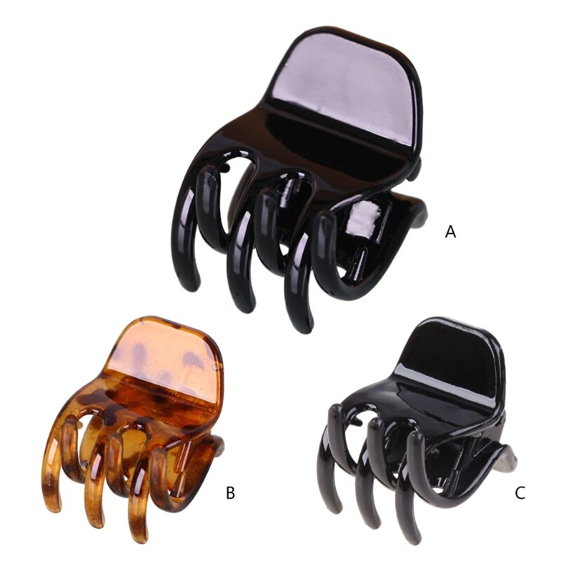 24Pcs Plastic Mini Hair Claw Clamp Non-Slip Mini Jaw Clips Barrette ...