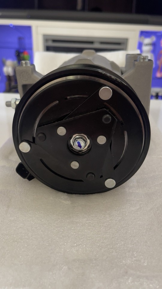 Universal A/C Compressor Sanden Style SD7B10 7-Groove 12V For LS Swap ...