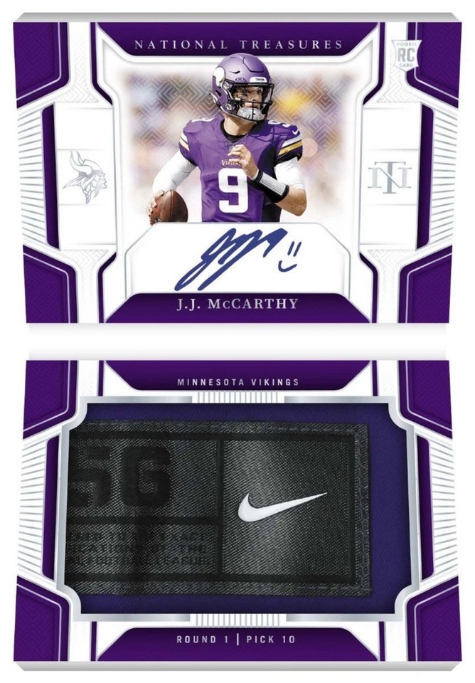 2024 Panini National Treasures NFL FOTL FIRST OFF THE LINE Hobby Box ...