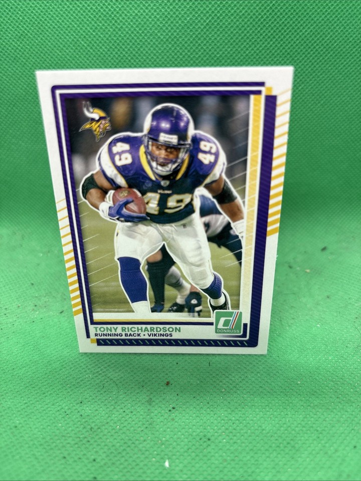 2025 Donruss Football Team Set - MINNESOTA VIKINGS (10 Card Set) with ...
