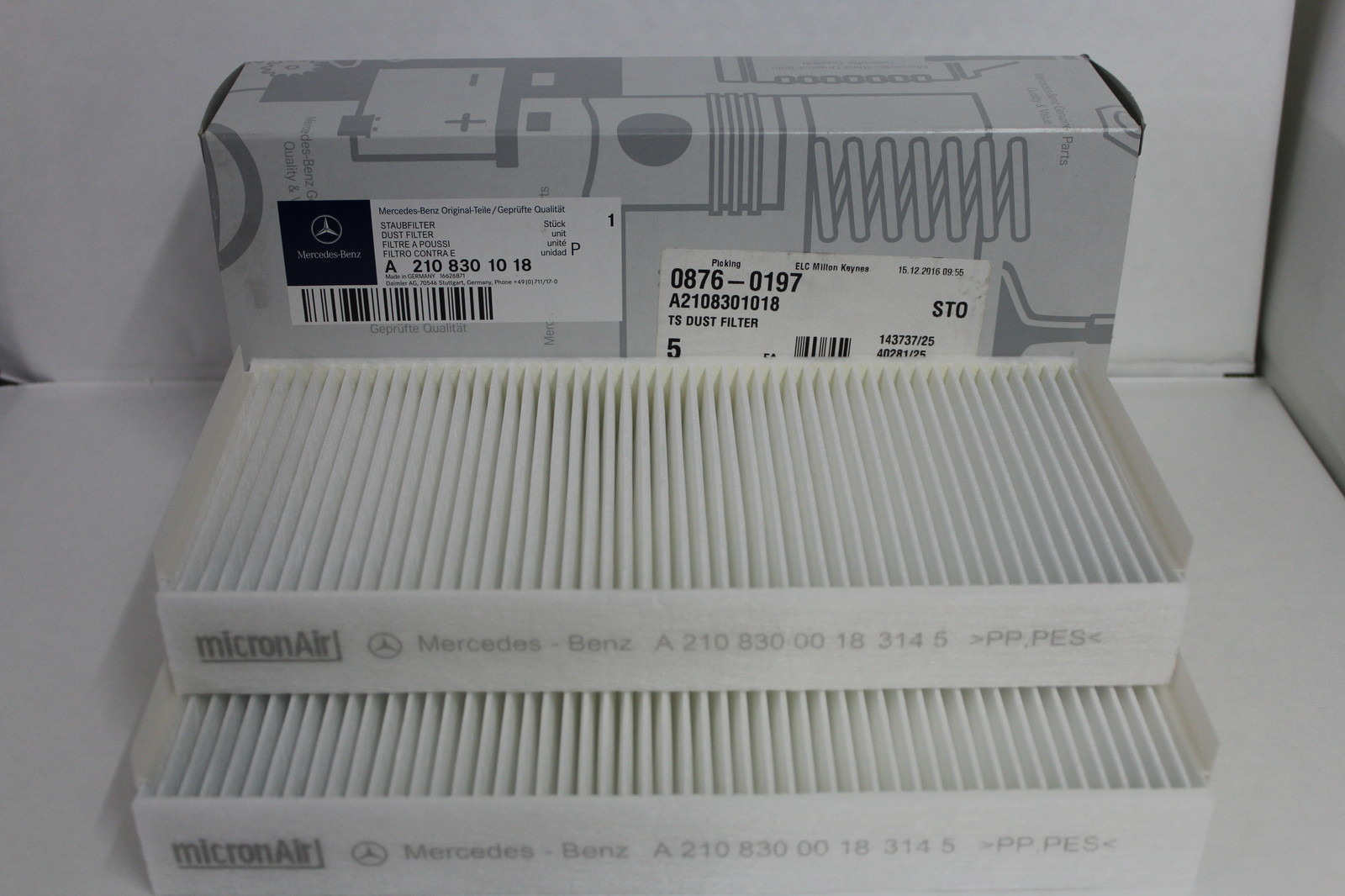 NEW Genuine Mercedes-Benz W210 S210 E-Class Pollen (Dust) Filter ...