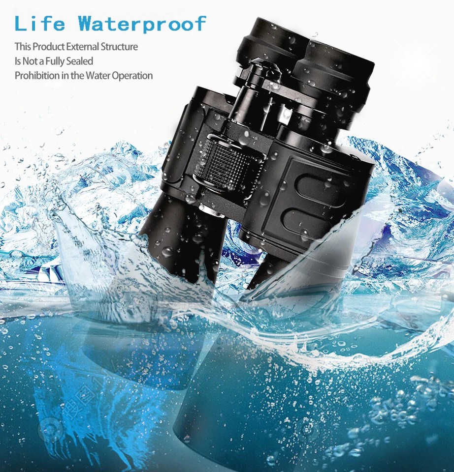 10-380x100 Powerful Binoculars Long Range Telescope Zoom HD High ...