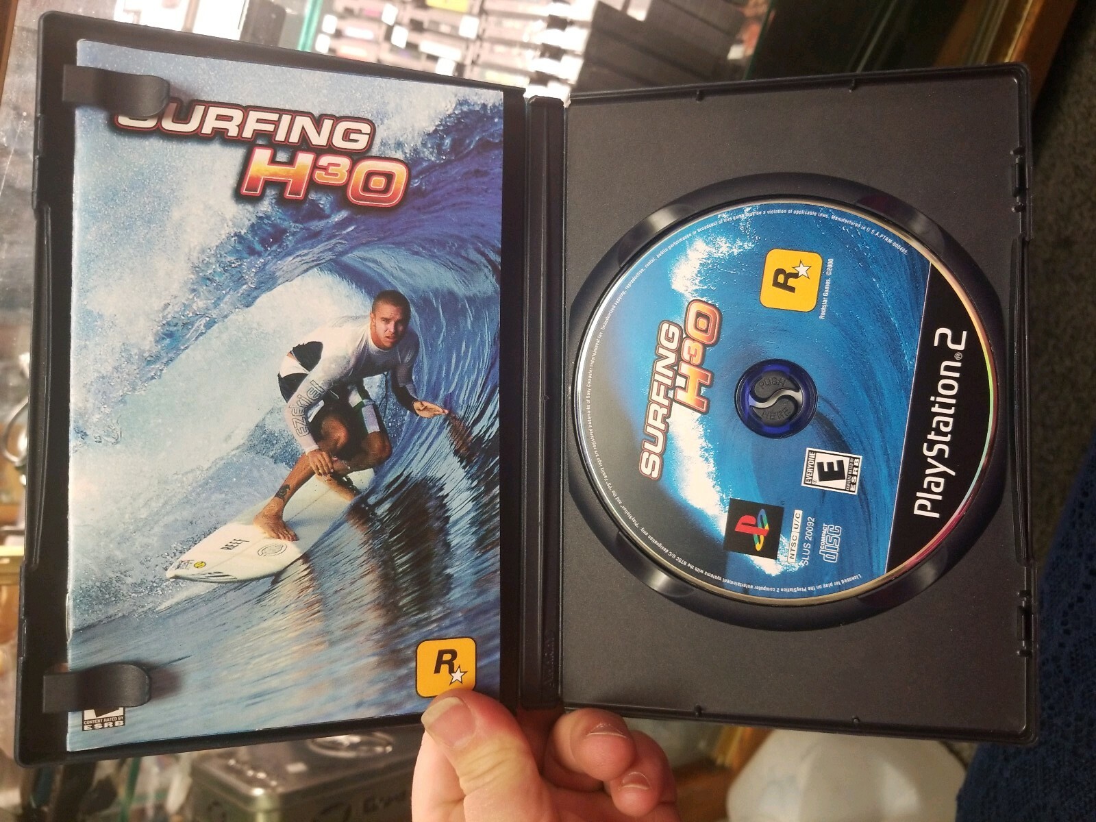 Surfing H3O (Sony PlayStation 2, 2000) complete- Rockstar games ...