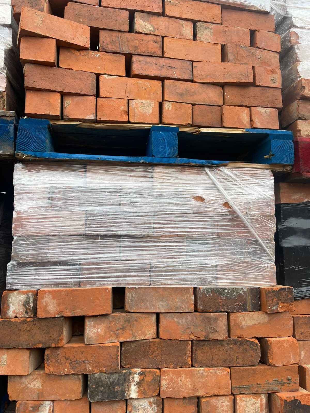 Reclaimed Accrington Pressed Brick 80mm | eBay UK