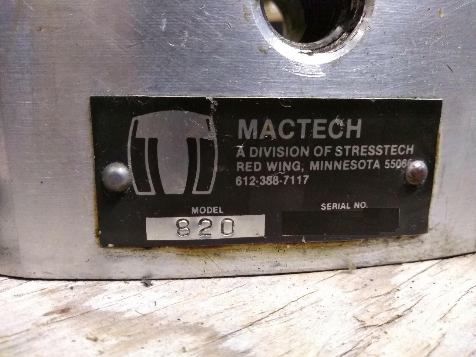 MACTECH 820 US Clamshell Pipe Lathe Split Frame 16 - 20 in w/ Hydraulic ...