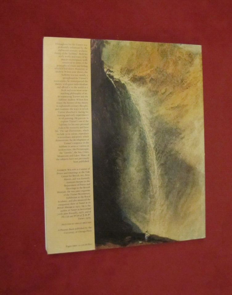 Turner and the Sublime by Andrew Wilton (1981, Trade Paperback) LN | eBay