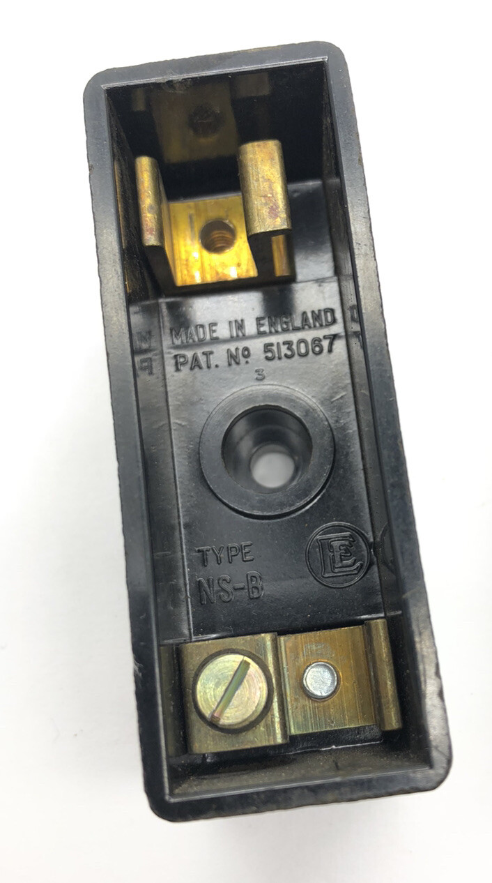 English Electric Type NS Fuse Carrier & Base 440Vac EE AC5 Cartridge ...