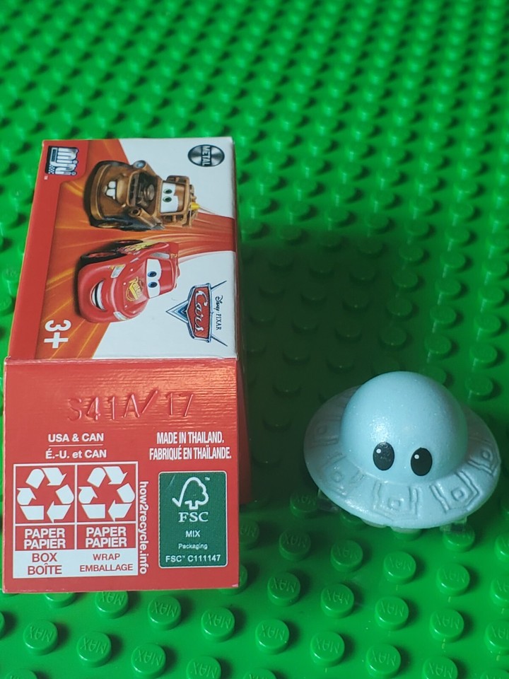 Disney Pixar Cars 2021 Mini Racer Mator the UFO GLOWS IN THE DARK | eBay