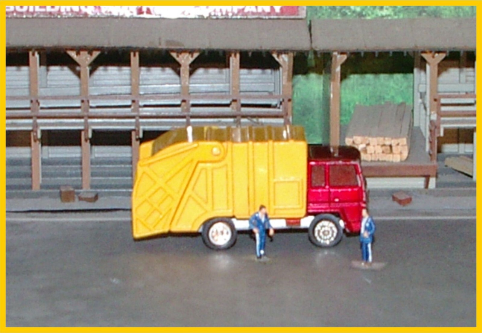 (1979) _ Matchbox _ HO Scale _ Garbage Truck w/ Custom Wheels | eBay