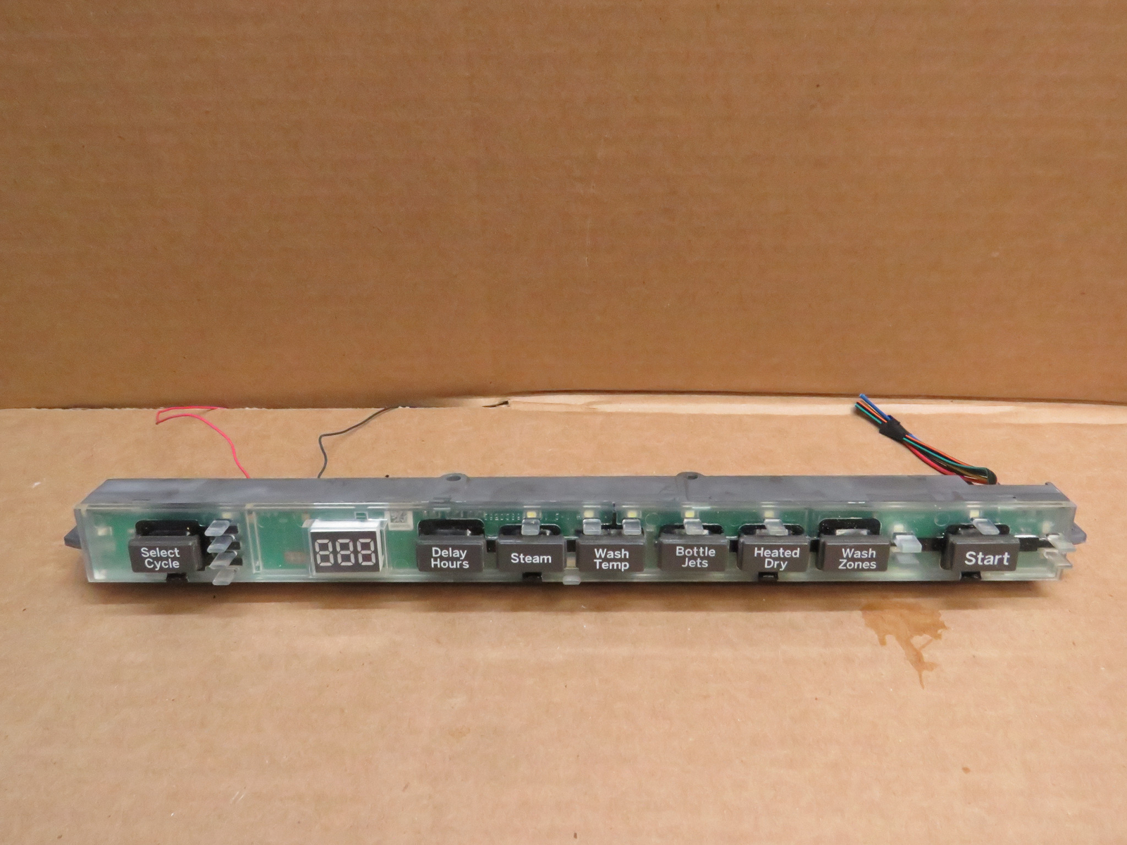 GE Dishwasher Interface Board in Housing Part # WD21X22958 WD12X21695 ...