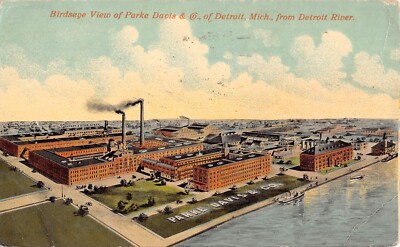 1917 Parke-Davis Pharmaceutical Co Main Laboratories, Detroit, Michigan ...