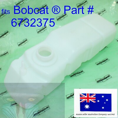 fits Bobcat Radiator Water Coolant Reservoir Tank 6732375 T180 T190 ...