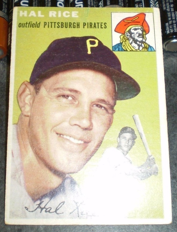 1954 TOPPS Baseball 95 HAL RICE PIRATES SET BREAK VG/EX | eBay