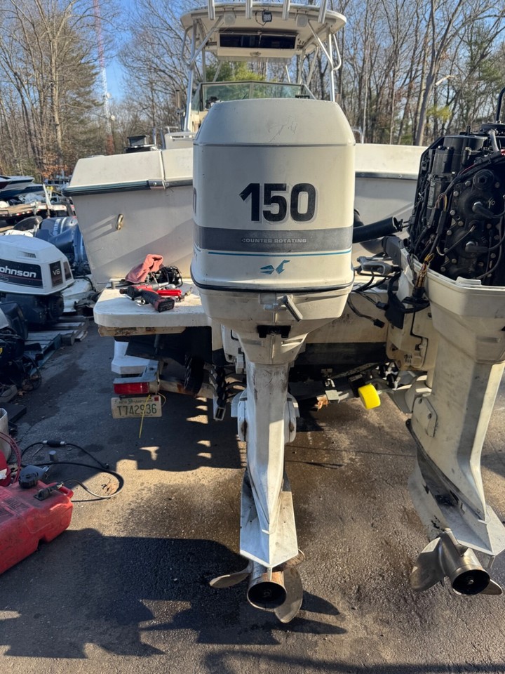 1997 Evinrude Johnson 150 hp Carbureted Outboard Motor Engine 25 ...