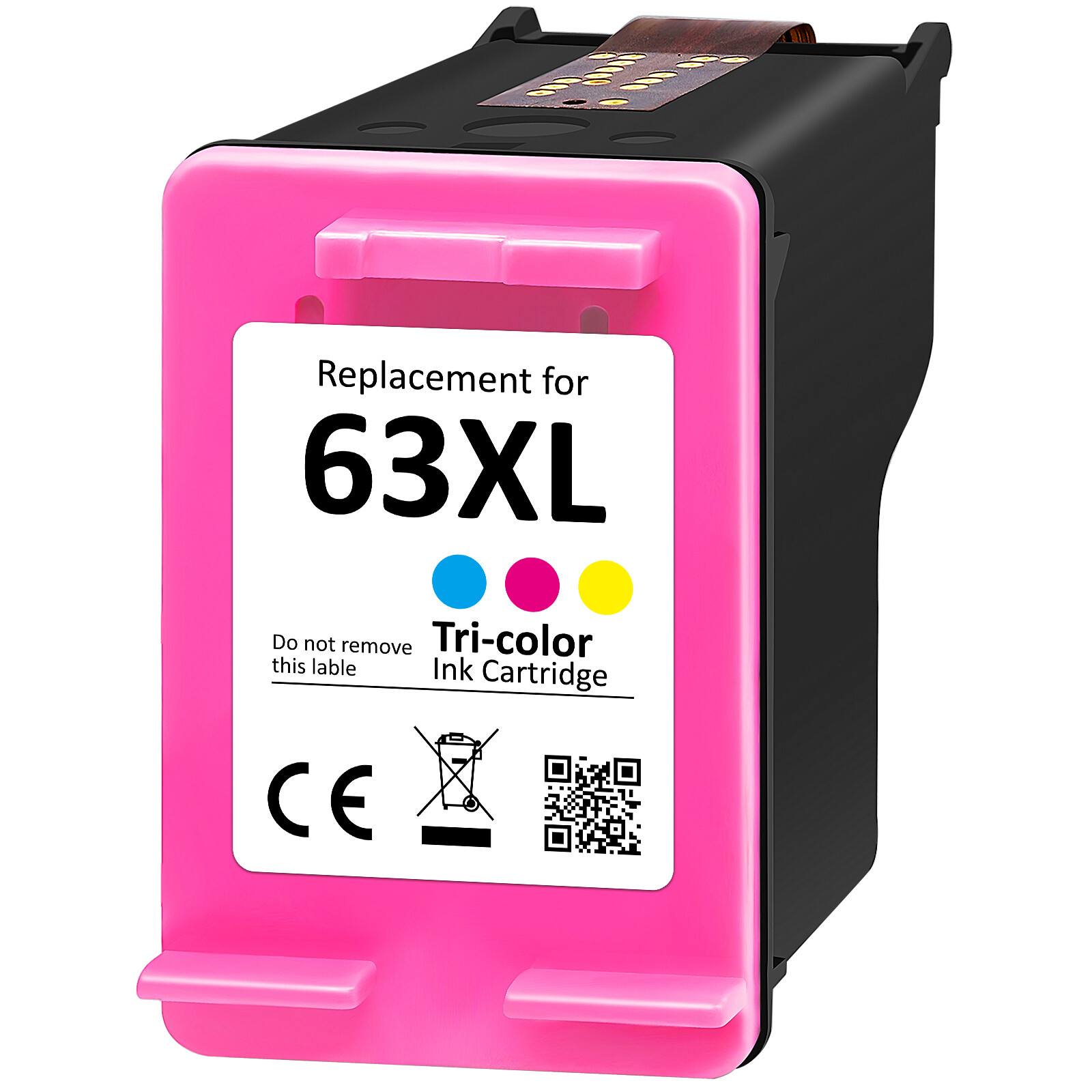 Ink Cartridge for HP 63XL OfficeJet 3830 4650 4655 5255 ENVY 4512 4516 ...