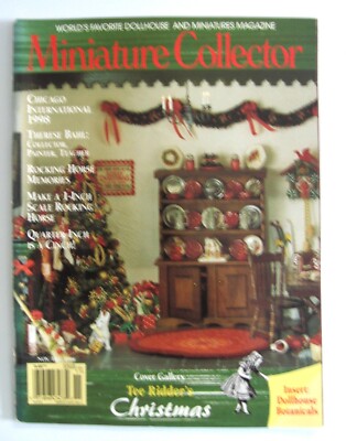 MINIATURE COLLECTOR MAGAZINE - NOVEMBER DECEMBER 1998 - GOOD - ALL ...