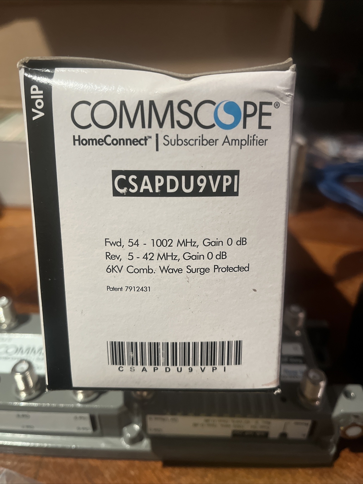 CommScope CSMAPDU9VPI 9-Port HomeConnect Passive VoIP Amplifier for ...