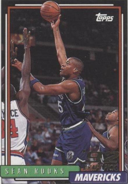 1992-93 Topps - Sean Rooks #292 (RC) for sale online | eBay