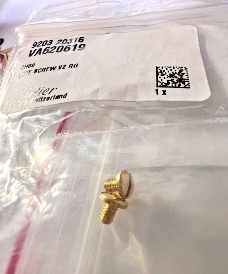 Cartier Screw 18K Yellow Gold SCREW LOVE BRACELET NEW W/T 4 x 4 x 2 ...