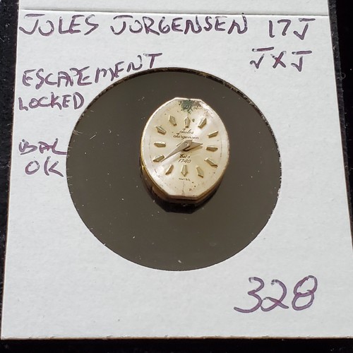 LADIES JULES JURGENSEN WATCH MOVEMENT 17J JXJ #328 | eBay