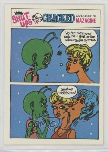 1978 Fleer Best of Cracked Magazine You're the most beautiful girl in ...