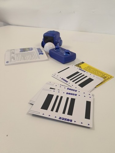 Boxer Interactive RC Robot Toy with Cards and Remote Control Includes ...