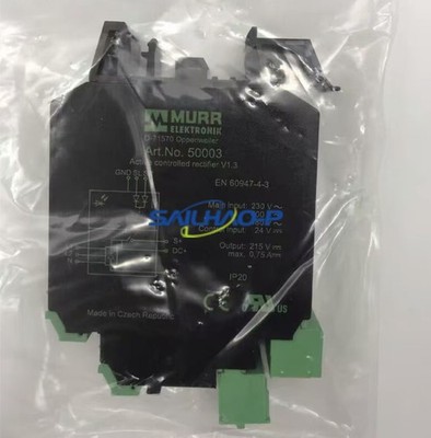 1PCS MURR 50003 controllable rectifier module 24V | eBay