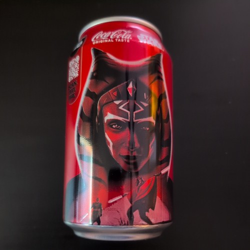 Jedi Ahsoka Tano Star Wars Coca Cola Collectible Coke Can 2025 Clone ...