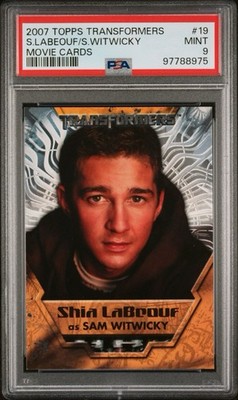 2007 Topps Transformers Movie Cards Shia LaBeouf as Sam Witwicky #19 ...