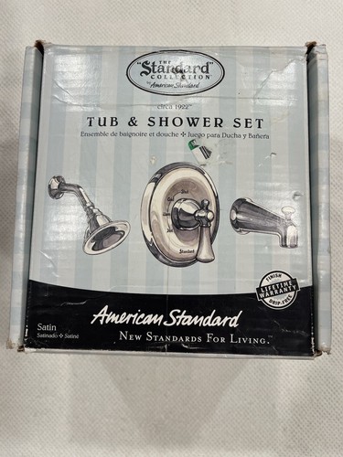American Standard Collection Satin Tub And Shower Faucet | eBay