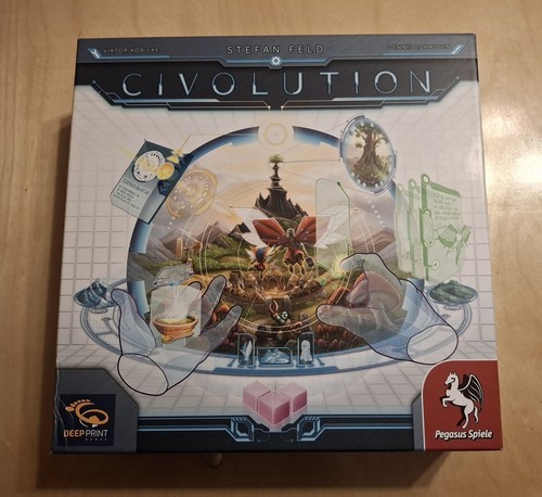 CIVOLUTION Stefan Feld Board Game (**OPEN BOX** New/Ding & Dent) Pegasus Spiele | eBay