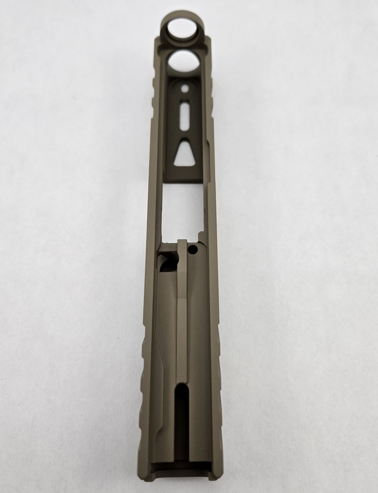 New Double Diamond Glock 43 43x G43 G43X Stripped Slide RMSC Optic Cut ...