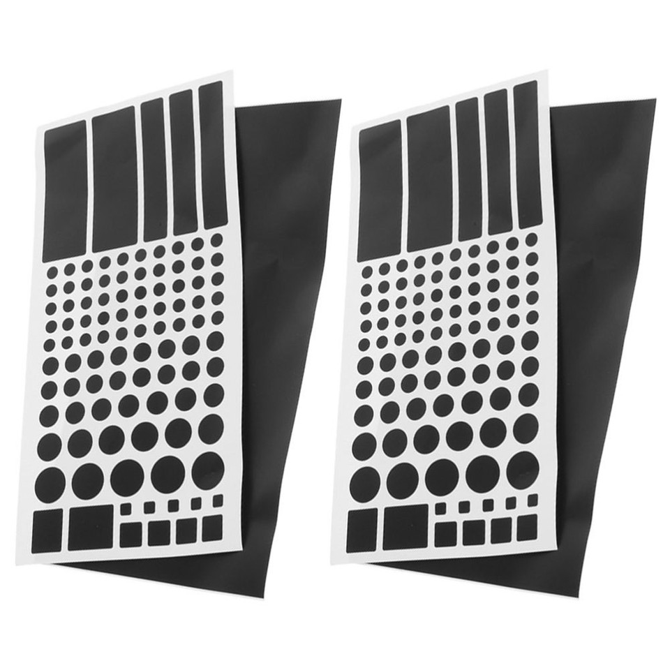 4 Sheets LED Light Shielding Sticker Dimming Stickers Self Adhesive ...