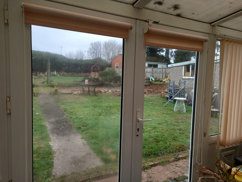 Large Conservatory, Lean Too With Patio And Side Doors 8mts x 2.3mts ...