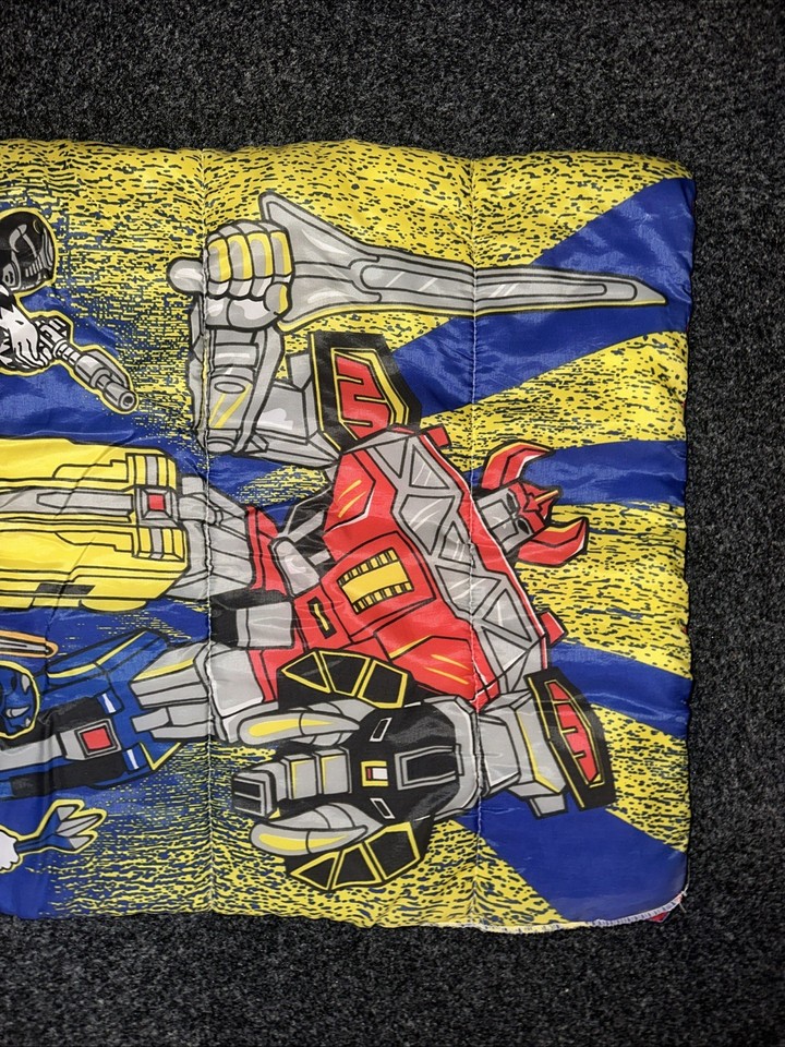 Vintage 1994 Mighty Morphin Power Rangers Sleeping Bag 30" x 57" | eBay