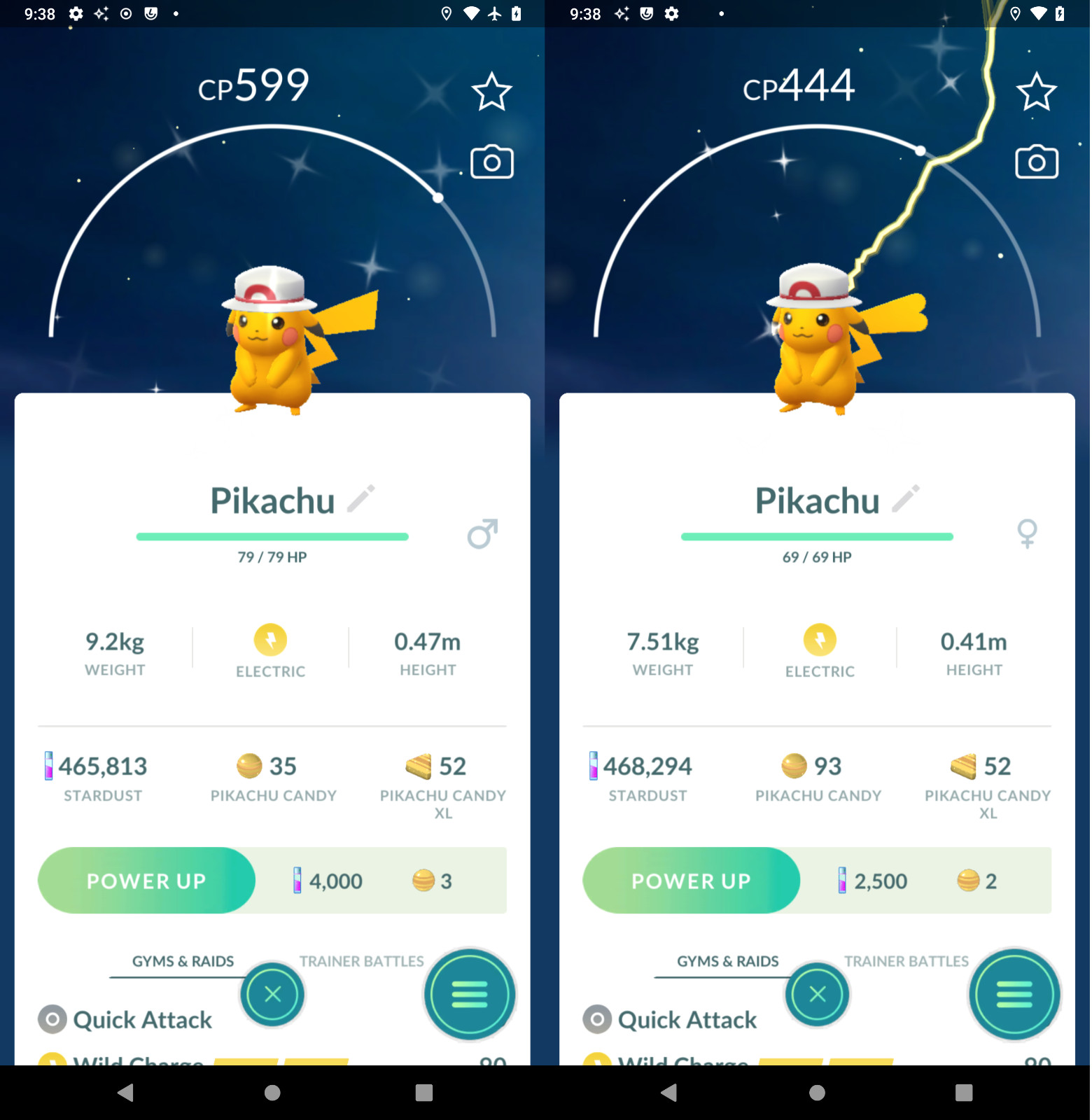 Shiny Pikachu Leaf's Hat Pikachu - Go Tour 2026 TR-DE 20k