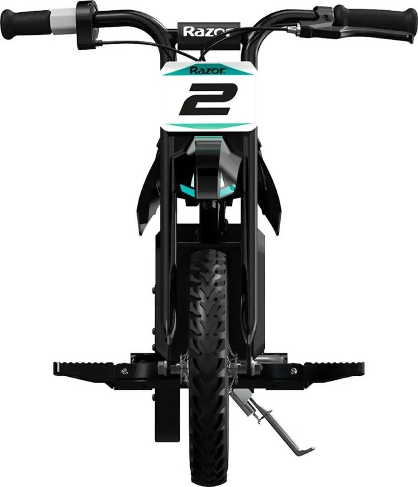 Razor MX125 Dirt Rocket eBike for Kids w/ 5.3mi Max Range and 8mph Top ...