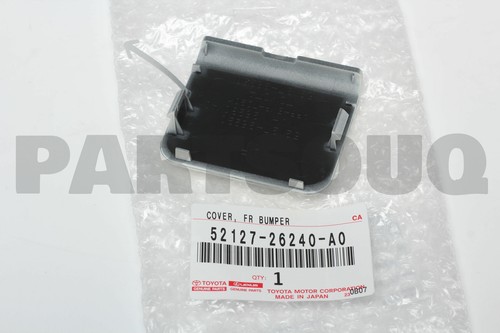 5212726240A0 Genuine Toyota COVER, FRONT BUMPER HOLE 52127-26240-A0 | eBay