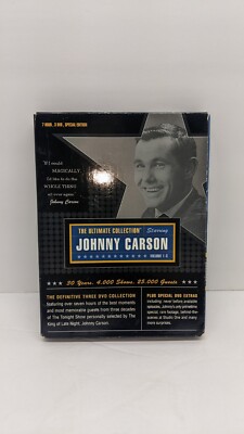Johnny Carson The Ultimate Collection Vols. 1-3 (2002) | eBay
