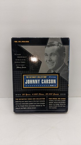 Johnny Carson The Ultimate Collection Vols. 1-3 (2002) | eBay