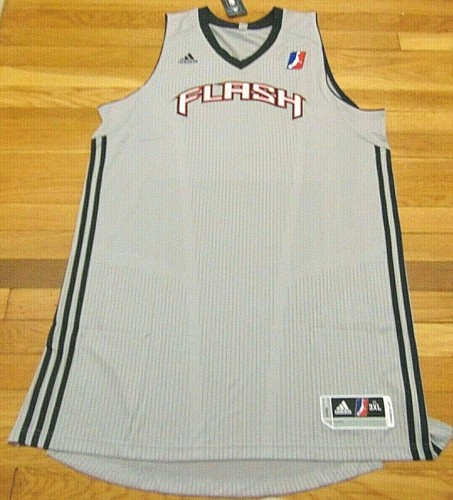 ADIDAS NBA D-LEAGUE REVOLUTION 30 UTAH FLASH AUTHENTIC BLANK JERSEY 3XL ...