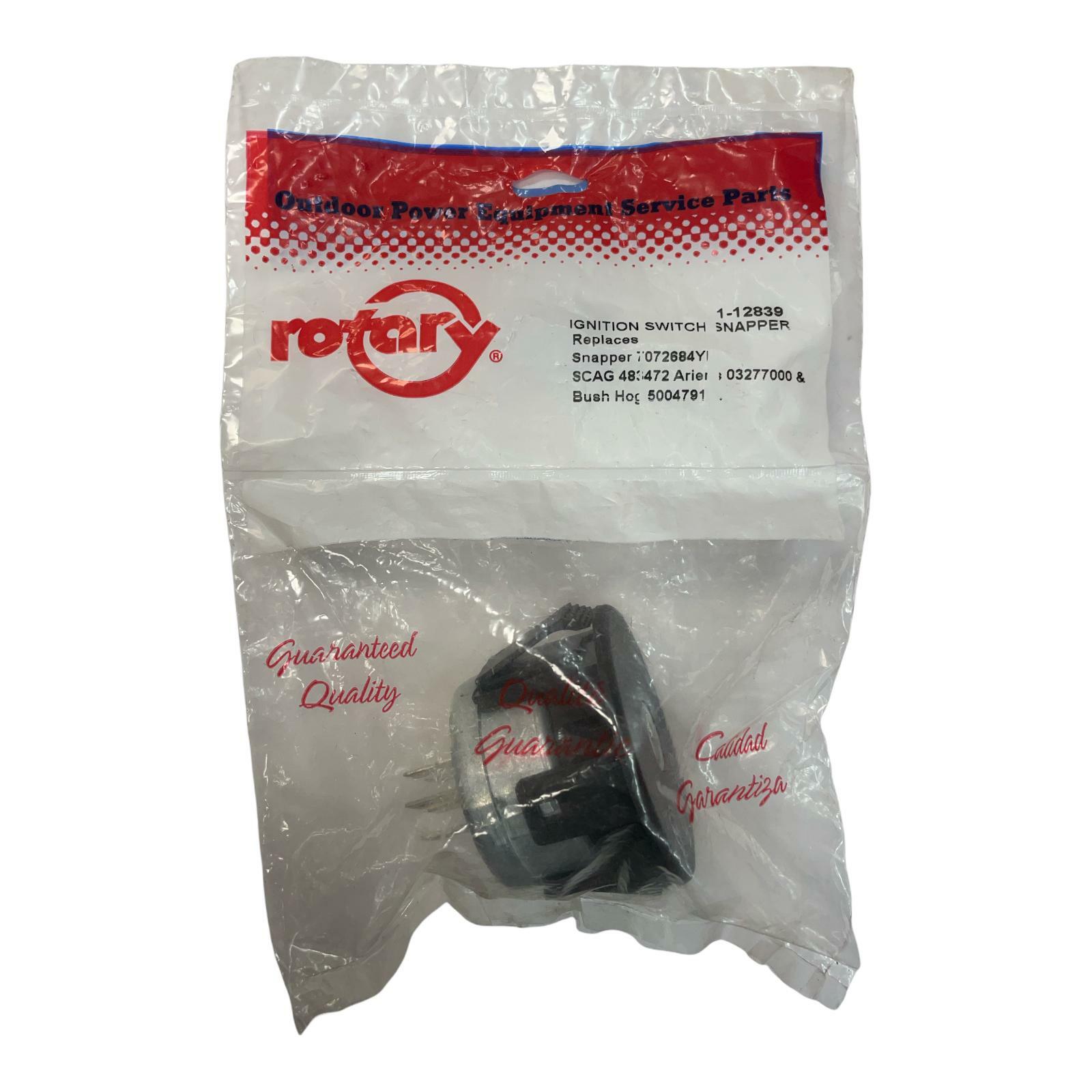 New Ignition Key Switch with Key For Bush Hog Snapper Zero Turn ...