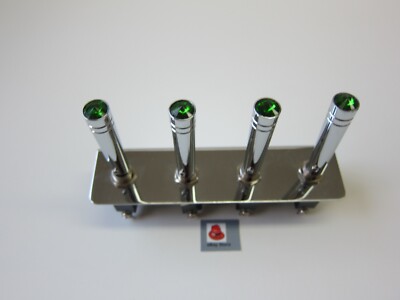 Lowrider hydraulics or Air 3 prongs switch & 4-hole panel & Green ...