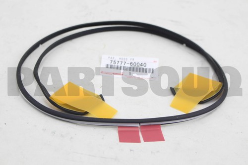 7577760040 Genuine Toyota PAD, HOOD FRONT MOULDING 75777-60040 | eBay